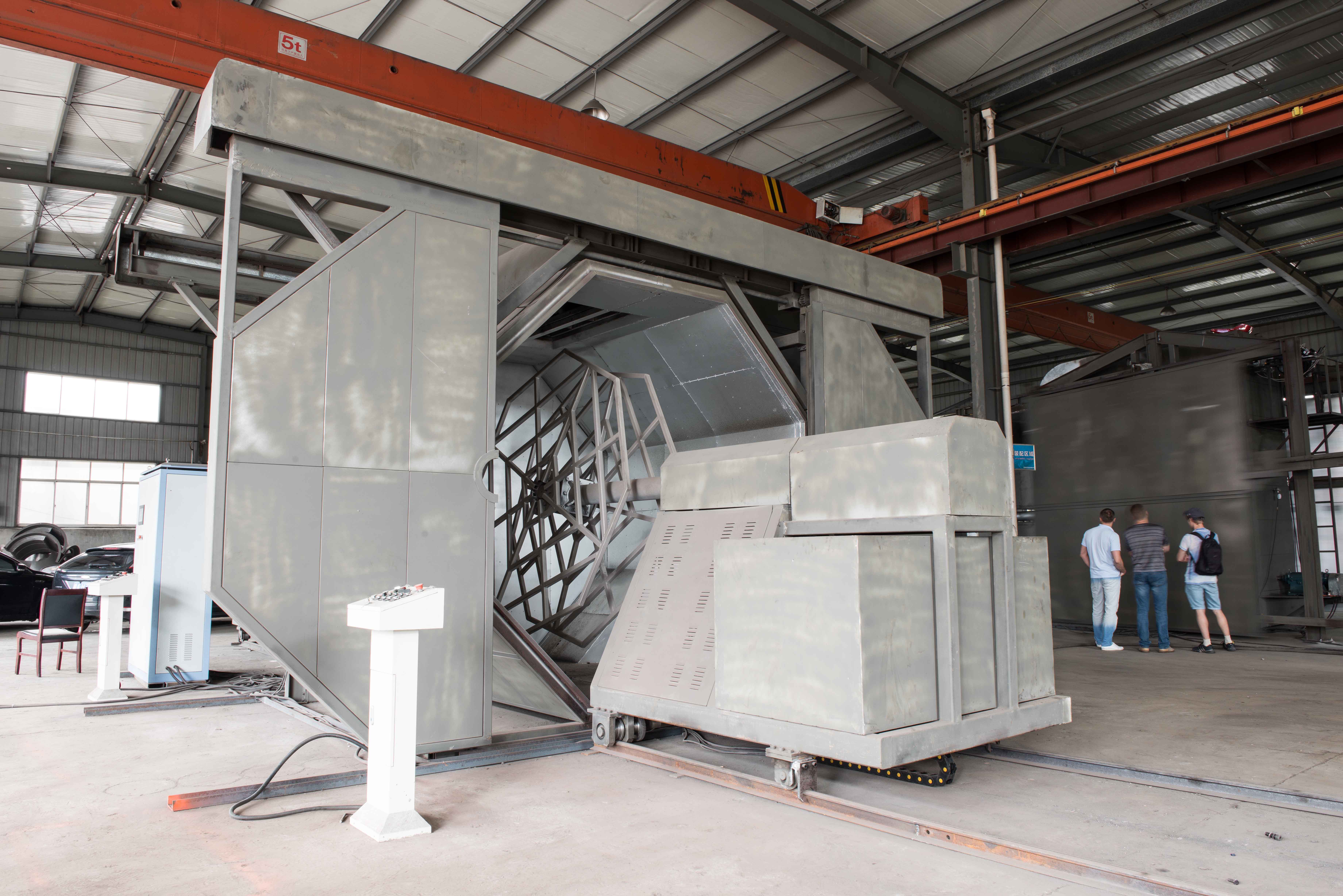 4 arm rotational molding machine for ferry company - Buy 4 arm ...